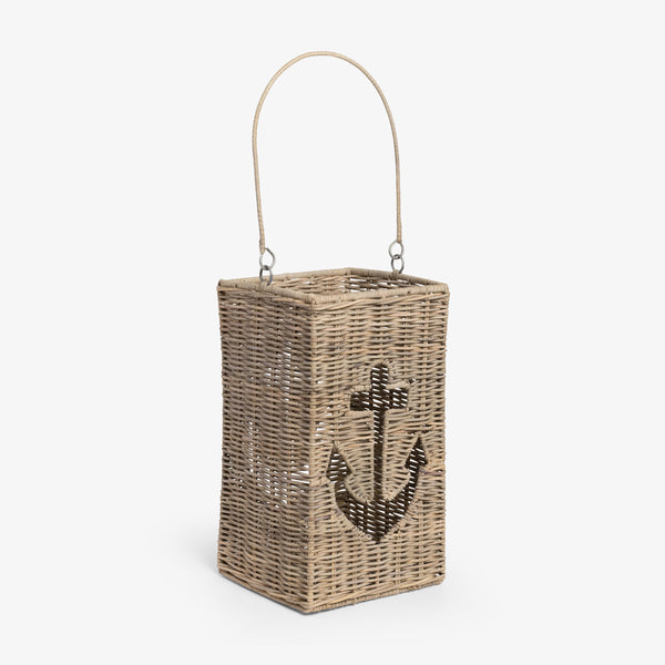 Baskets | Kubu Rattan Anchor Basket | Alfresco Emporium