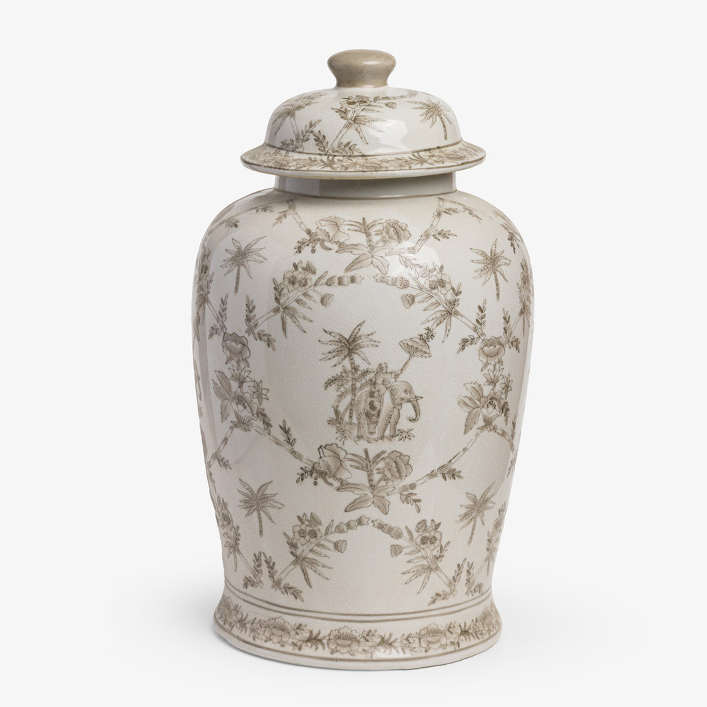 Elephant Ginger Jar