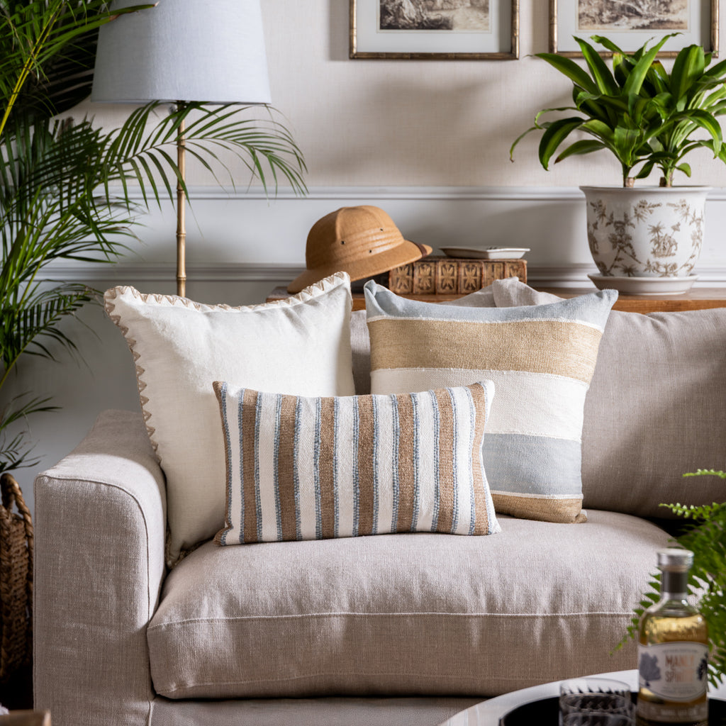Island Cushion Cover Bundle Off White | Coastal Cushion Styling Set