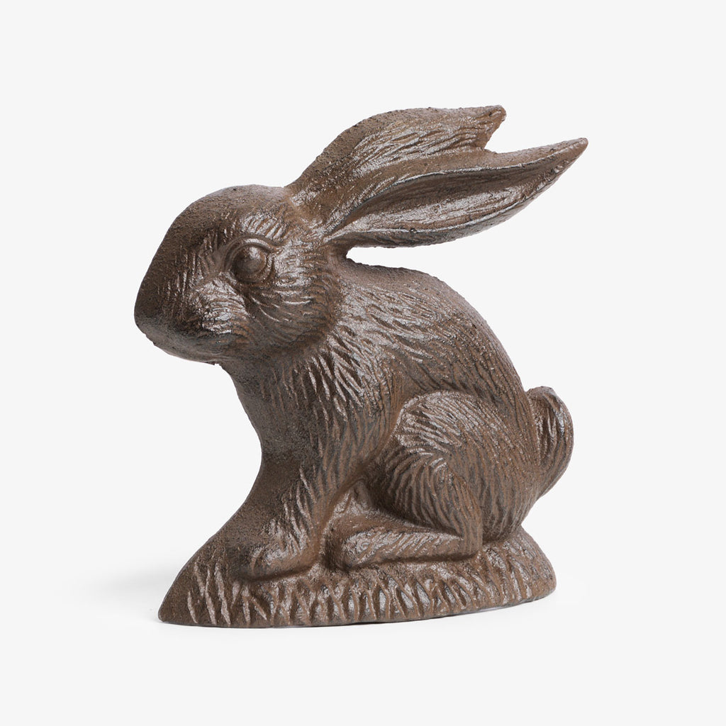 Rabbit Door Stop | Cast Iron Doorstop & Decorative Home Décor