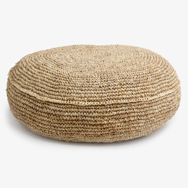 Raffia Cushion (Round) | Floor Cushions
