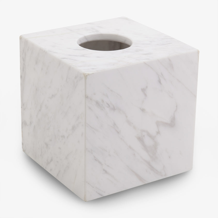 Como Marble Tissue Box Cover